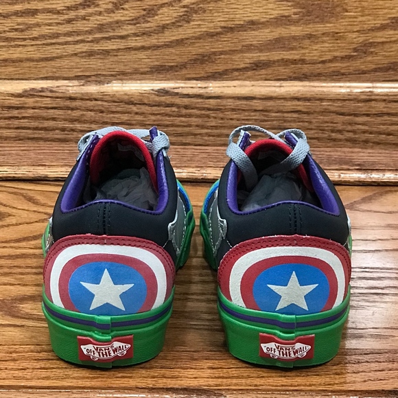 Vans | Shoes | Vans X Marvel Avengers Old Skool Sneaker Hulk | Poshmark